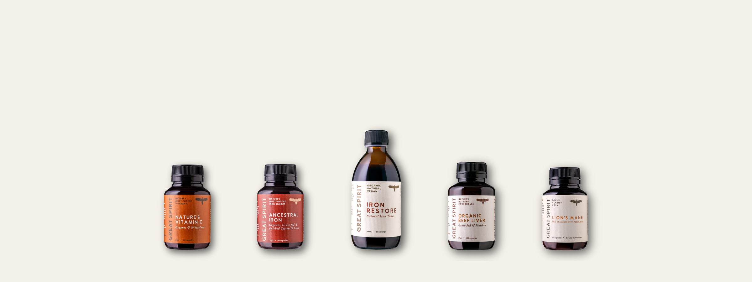 Wholefood Herbal Supplements | Great Spirit Australia